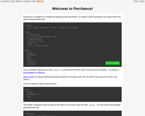 Perchance.org Review: Legit or Scam?