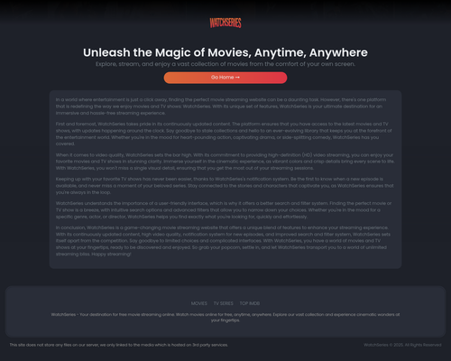 Watchseries.bar Review: Legit or Scam?